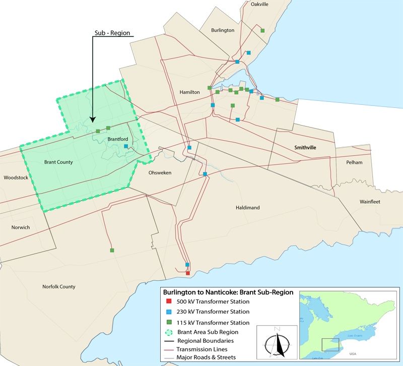 Brant sub-region