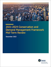 2021-2024 Conservation and Demand Management Framework